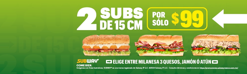 Subway® México | Subs, ensaladas y más cerca de ti.