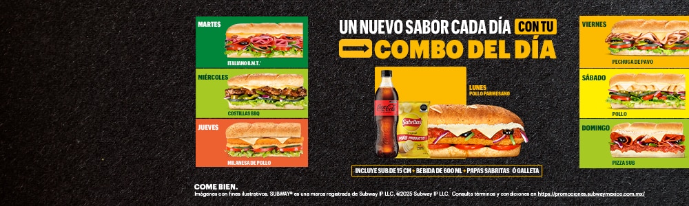 Subway® México | Subs, ensaladas y más cerca de ti.