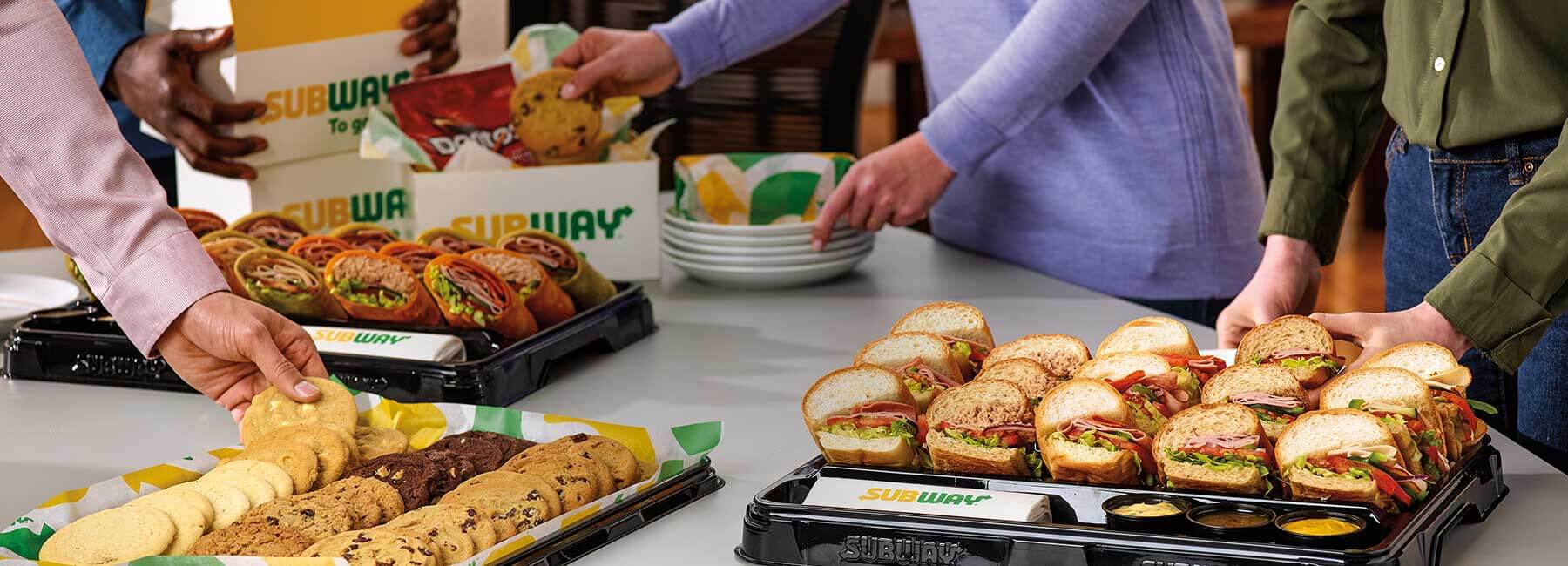 Catering - Group Event & Party Food | SUBWAY®