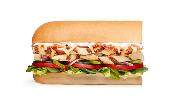 Menu - Chicken & Bacon Ranch Melt | SUBWAY.com - Australia (English)