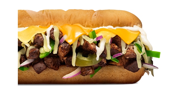 Menu - Philly-Style Three-Cheese Steak | SUBWAY.com - Australia (English)