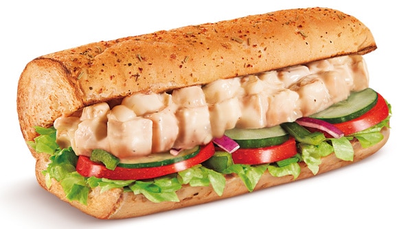 Menu - Frango Ranch | SUBWAY.com - Brasil (Português)