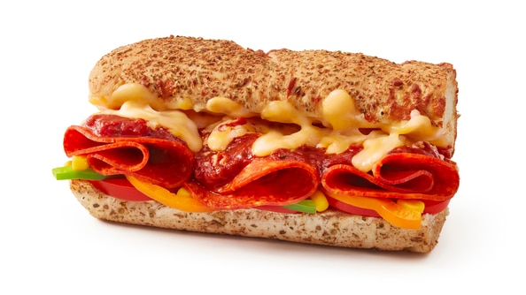 Menu - Cheesy Pepperoni | SUBWAY.com - Ireland (English)