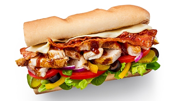 Menu - Chicken & Bacon | SUBWAY.com - Ireland (English)
