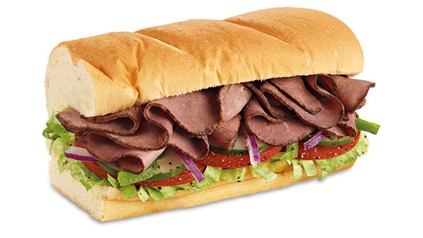 Menu - Roast Beef | SUBWAY.com - Kuwait (English)