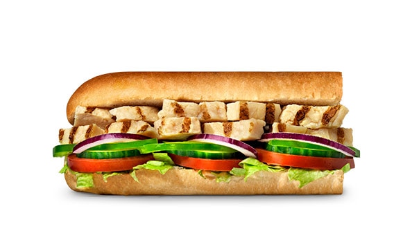 Menu - Grilled Chicken | SUBWAY.com - Norge (Norsk Bokmål)