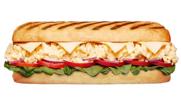 Menu - Egg & Cheese Panini | SUBWAY.com - New Zealand (English)