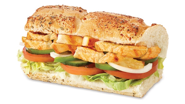 Menu - Roasted Chicken Breast | SUBWAY.com - South Africa (English)