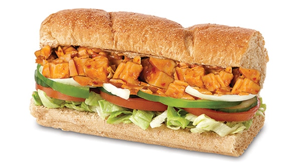 Menu - Sweet Chilli Chicken | SUBWAY.com - South Africa (English)