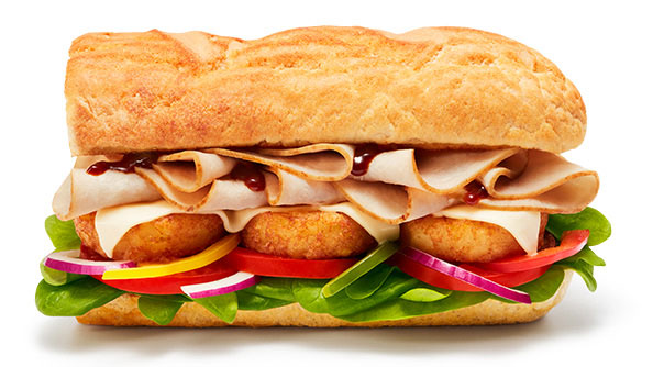 Menu - Turkey Breast SubStack® | SUBWAY.com - United Kingdom (English)