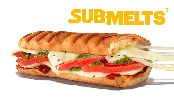 Menu - Mozzarella Pesto SubMelt® (V) | SUBWAY.com - United Kingdom ...