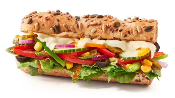 Menu - Veggie Delite® | SUBWAY.com - United Kingdom (English)