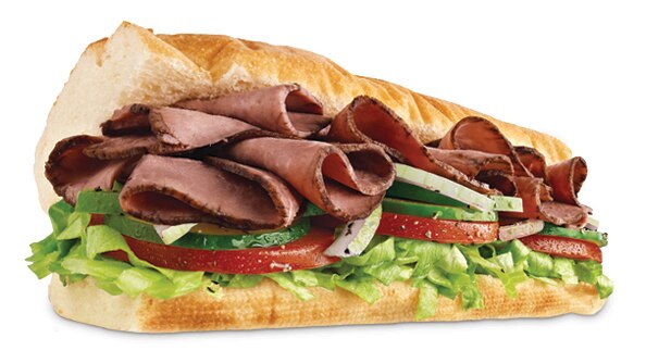 Menu - Roast Beef | SUBWAY.com - Venezuela (Español)